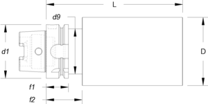HSK-A100 - 80 to 125 Tool Holder Blanks